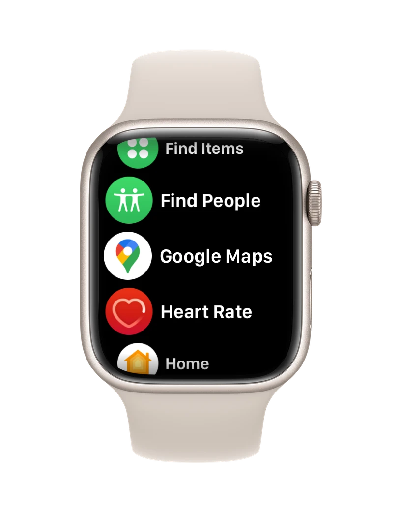 Google Maps On The Apple Watch ETA